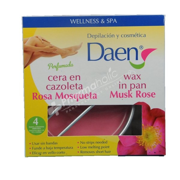 Daen Wax In Pan Musk Rose 100 g - Pharmaholic