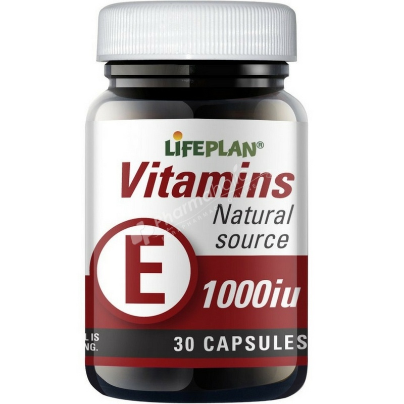 Lifeplan Vitamin E 1000iu