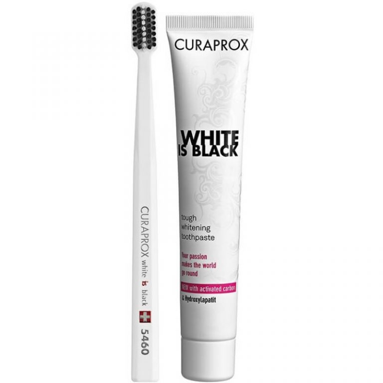 Curaprox White is Black Toothpaste 90ml - pharmaholic