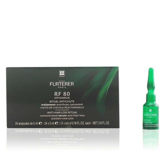 Rene Furterer RF 80 Anti-Hair Loss Serum 24 ampule*5ml - Pharmaholic