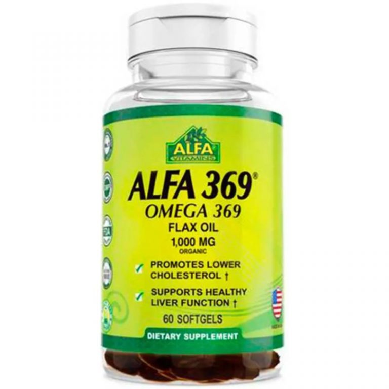 Omega 369 Flax Oil - Alfa Vitamins Dietary Supplement - Pharmaholic