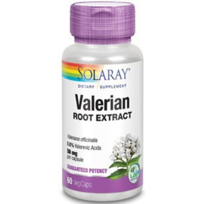 Solaray Valerian 50 mg - Root Extract - Pharmaholic