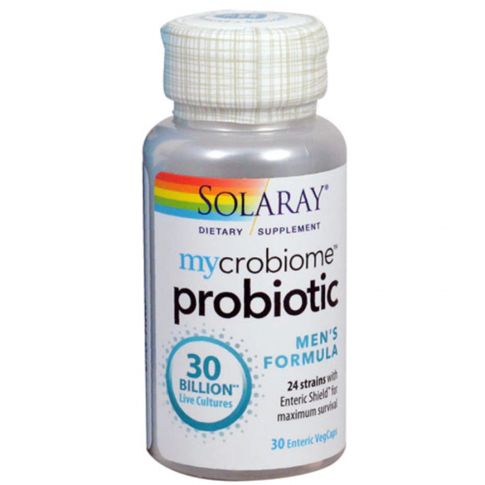 Solaray Probiotic Men's Formula - Mycrobiome - Pharmaholic