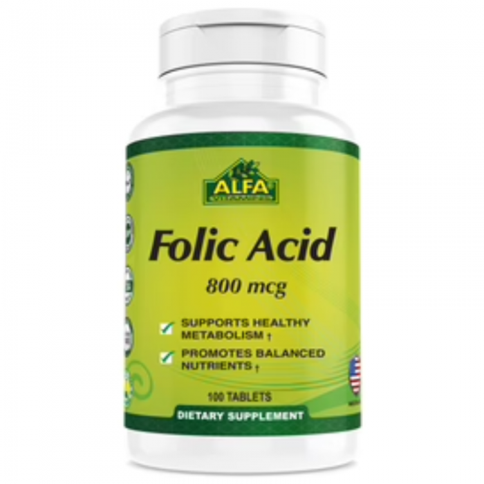 Alfa Folic Acid 800 mcg - Dietary Supplement - pharmaholic