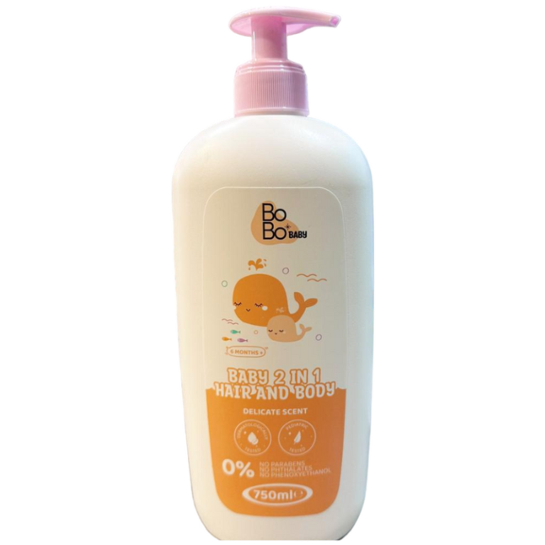 Bobo Baby Hair & Body - 2 in 1 Shampoo - Pharmaholic