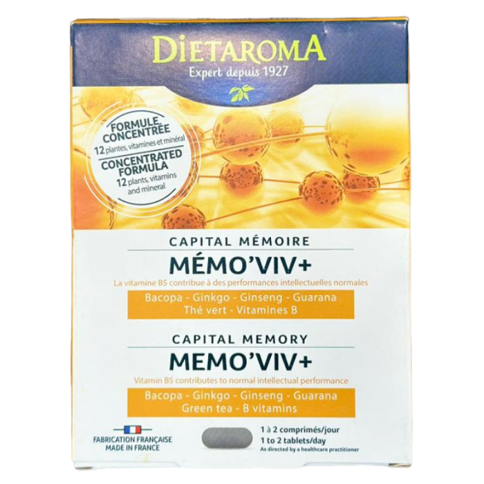 Dietaroma Capital Memory - Memo'viv+ - Pharmaholic