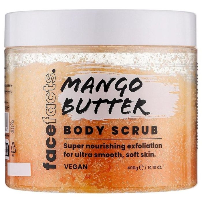 Mango Butter Body Scrub - Face Facts